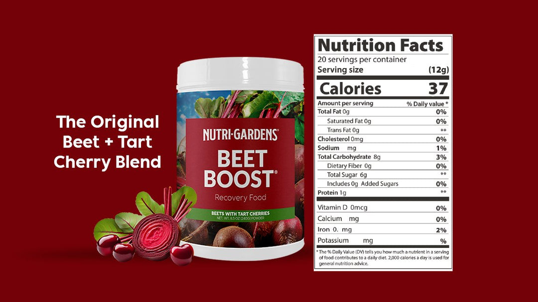 BEET BOOST® - Best Beet Root Powder - Nutrigardens – NutriGardens